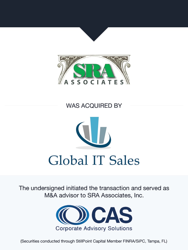 Select Transactions | PA & MD | Outsourced Business Services | CAS